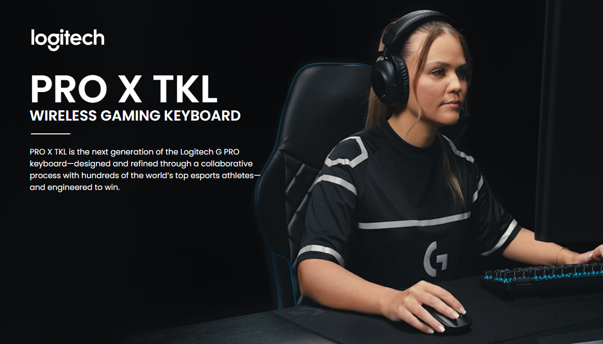 Logitech G PRO X TKL LIGHTSPEED Gaming Keyboard Black | BPC Technology