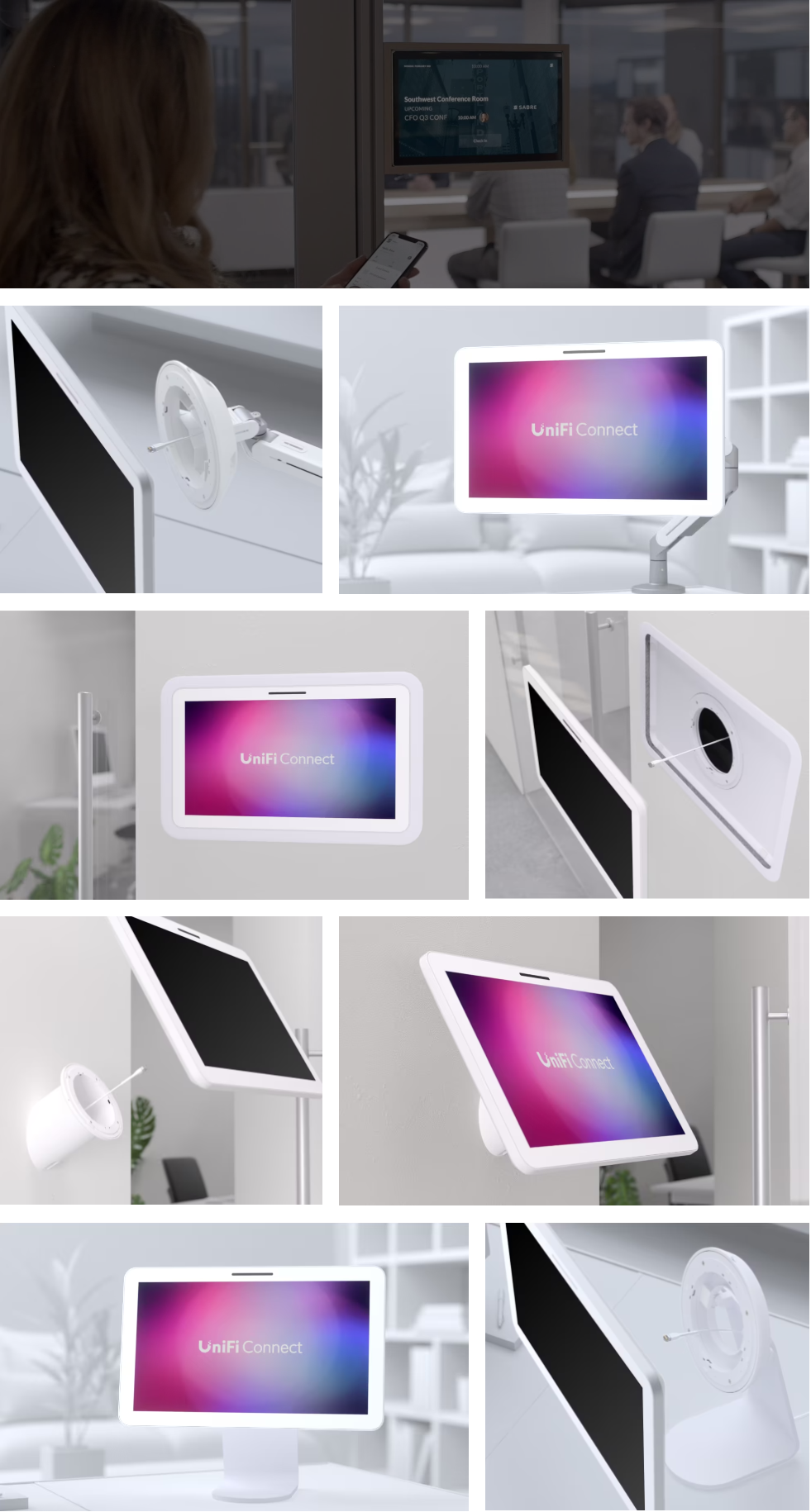 Ubiquiti Connect Display, UC-Display, 21.5' Full HD PoE++ touchscreen ...