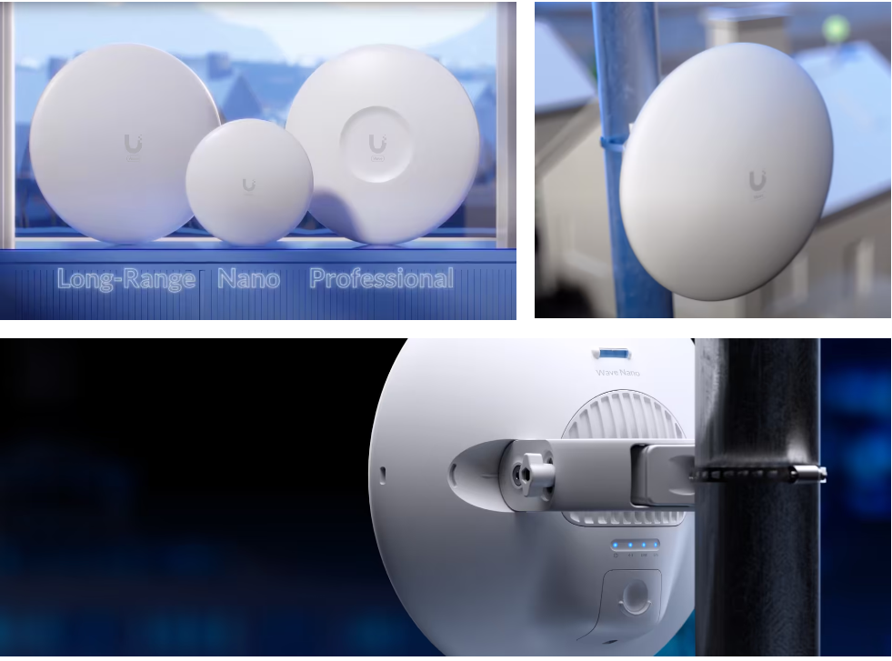 Ubiquiti UISP Wave Nano, 60 GHz PtMP station powered by Wave Technology ...