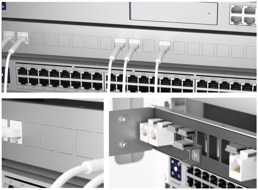 Ubiquiti Keystone Blank Insert, 24-Pack, Uniform Aesthetic With 24-Port ...