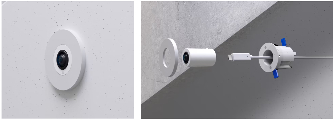 Ubiquiti UniFI AI Theta Professional Ultra-wide 360 Lens, 4K (8MP ...