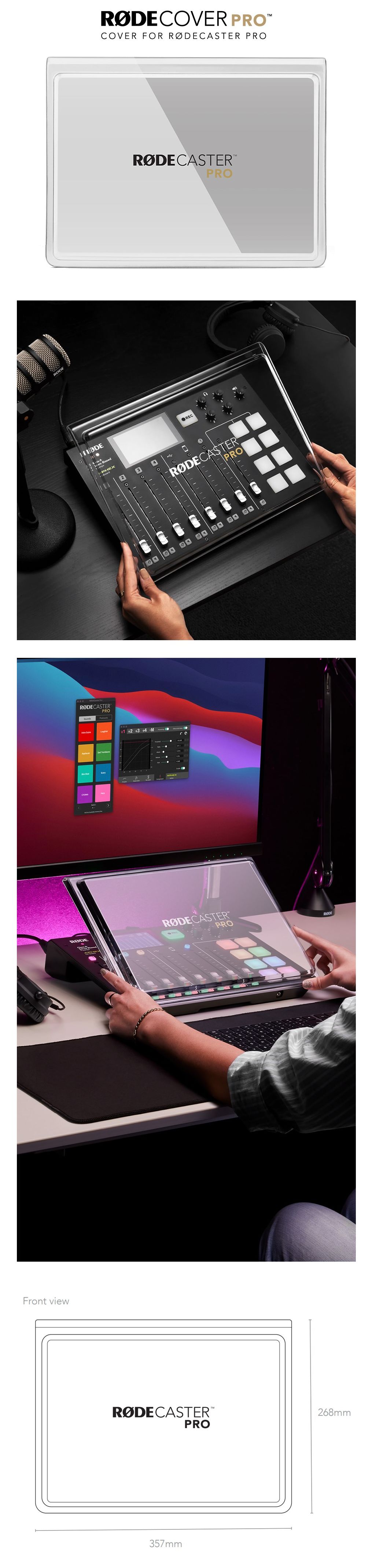 RODE Cover for the RØDECaster Pro | BPC Technology