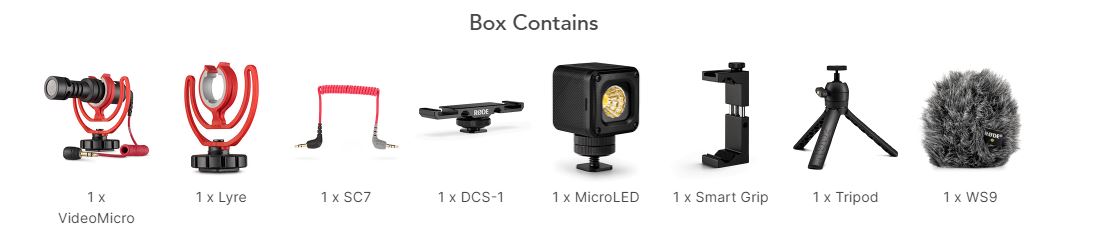 RODE Vlogger Kit Universal Filmmaking Kit for Mobile Phones | BPC ...