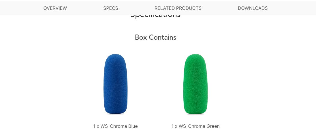 RODE WS-Chroma Chroma Key Windshield | BPC Technology