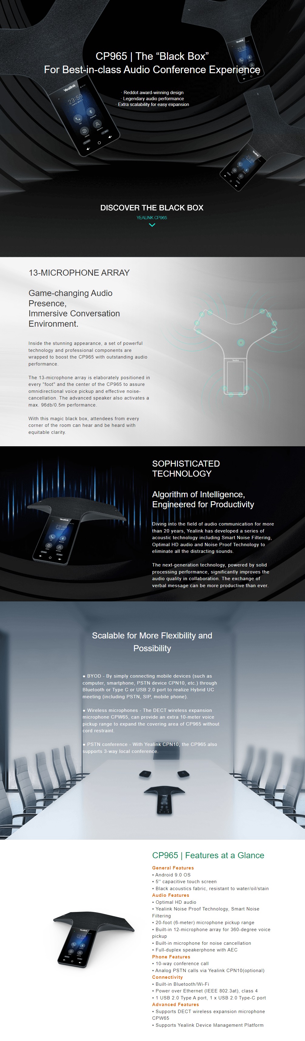 Yealink (CP965) IP Conference Phone | BPC Technology