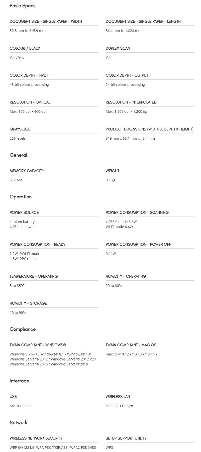 Brother DS-940DW Mobile Portable Document Scanner | BPC Technology